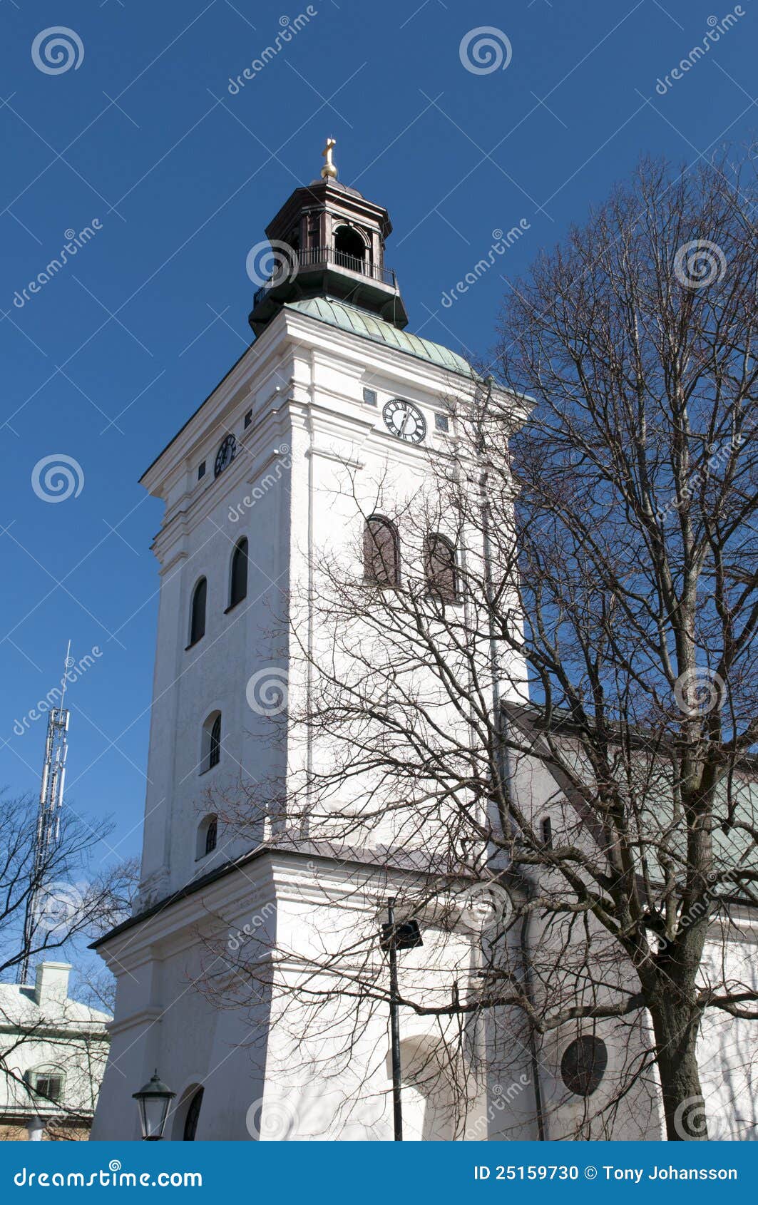 Varberg Church stock photo. Image of worship, cross, sweden - 25159730