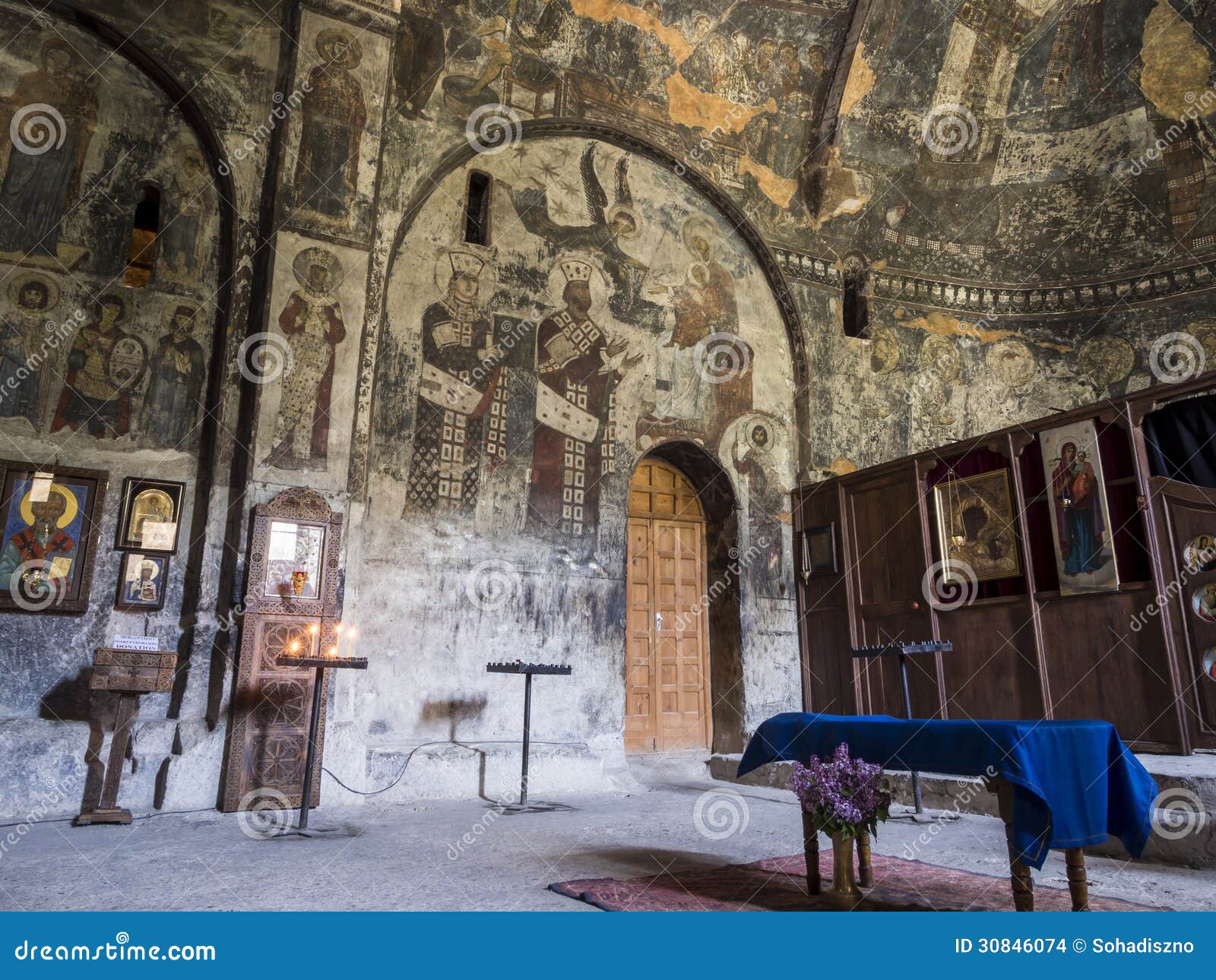 Vardzia foto de archivo. Imagen de turistas, historia - 30846074