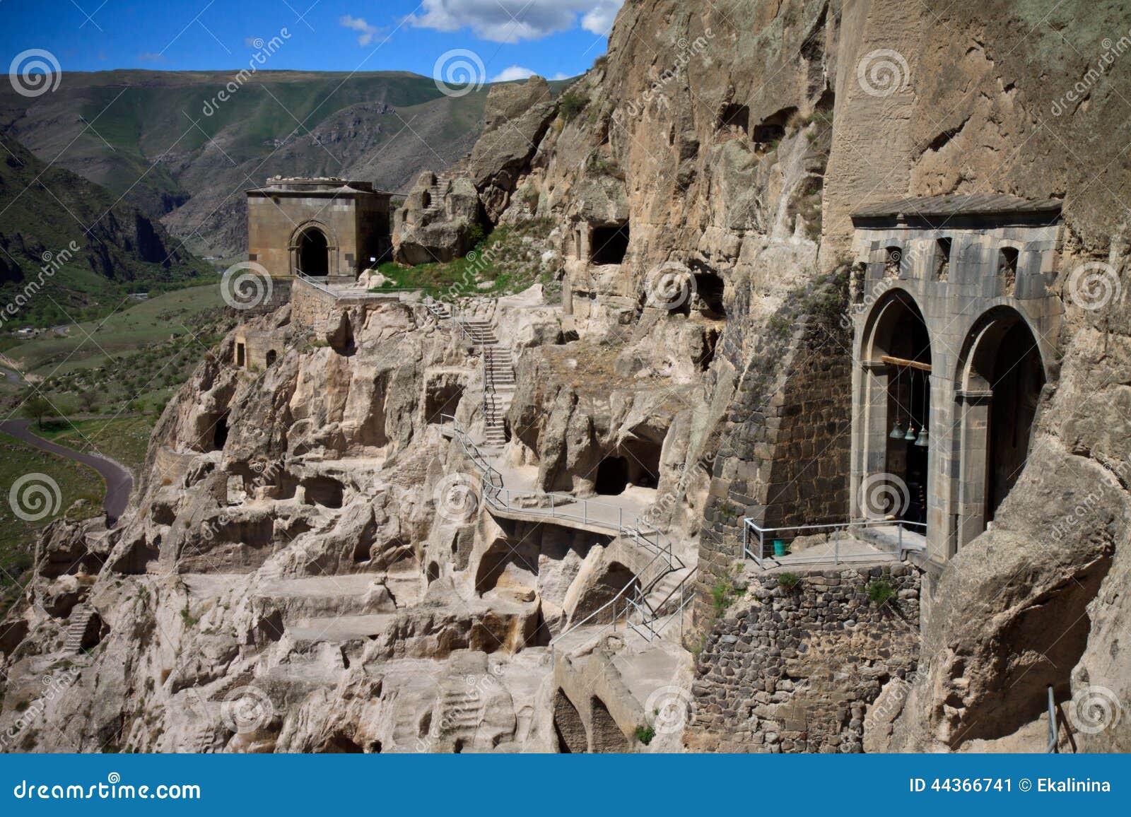 Vardzia Cave Monastery, Georgia Stock Image - Image of history ...