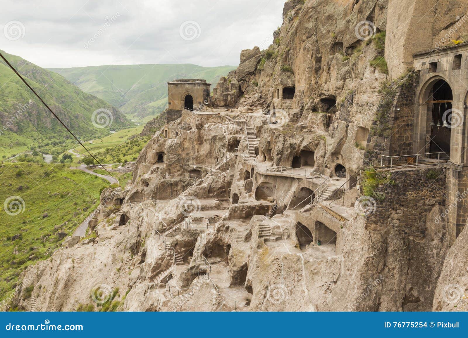 Vardzia stock photo. Image of civilization, monastery - 76775254