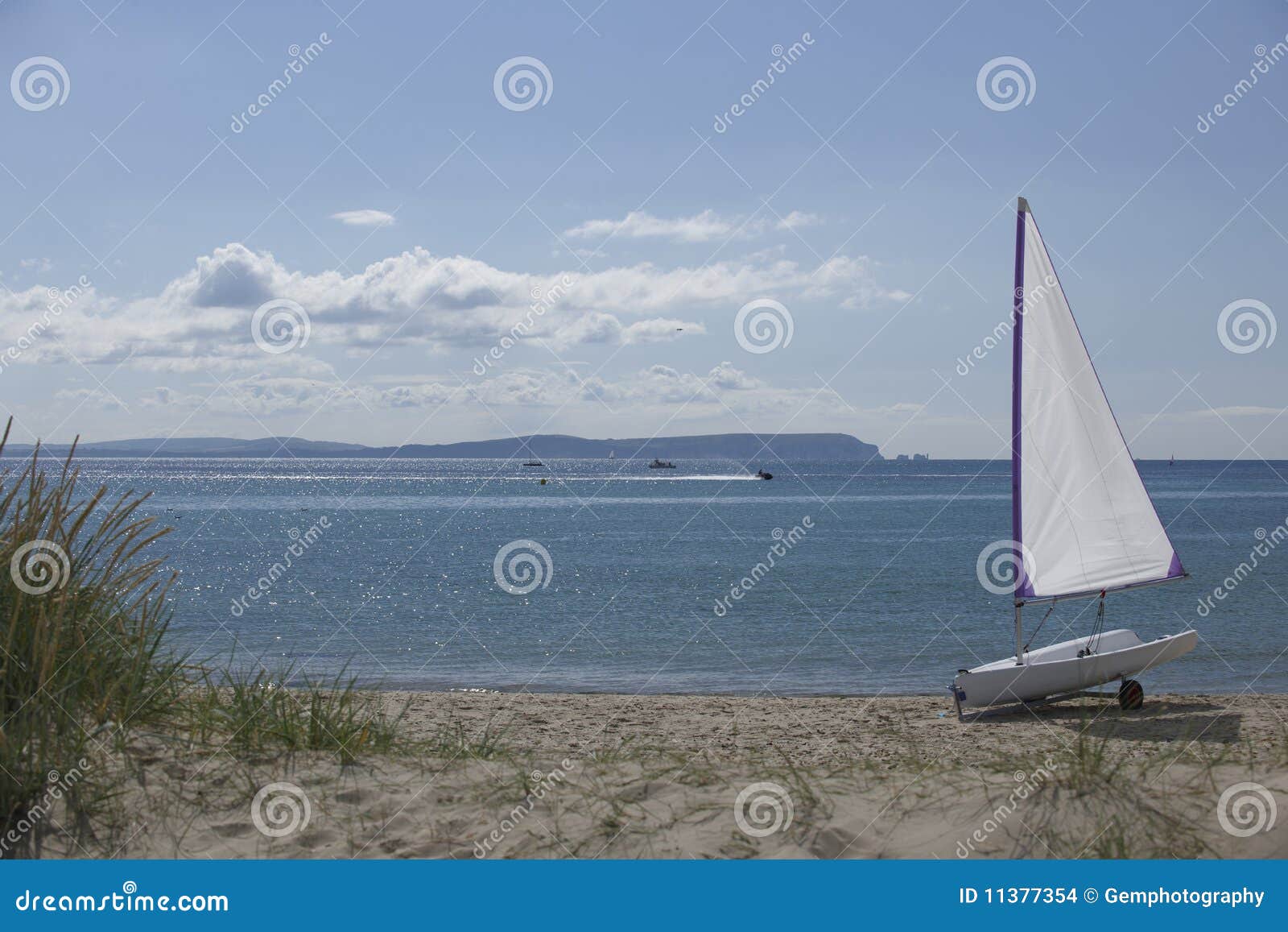Varende boot stock foto. Image of zuiden, rand, eiland - 11377354