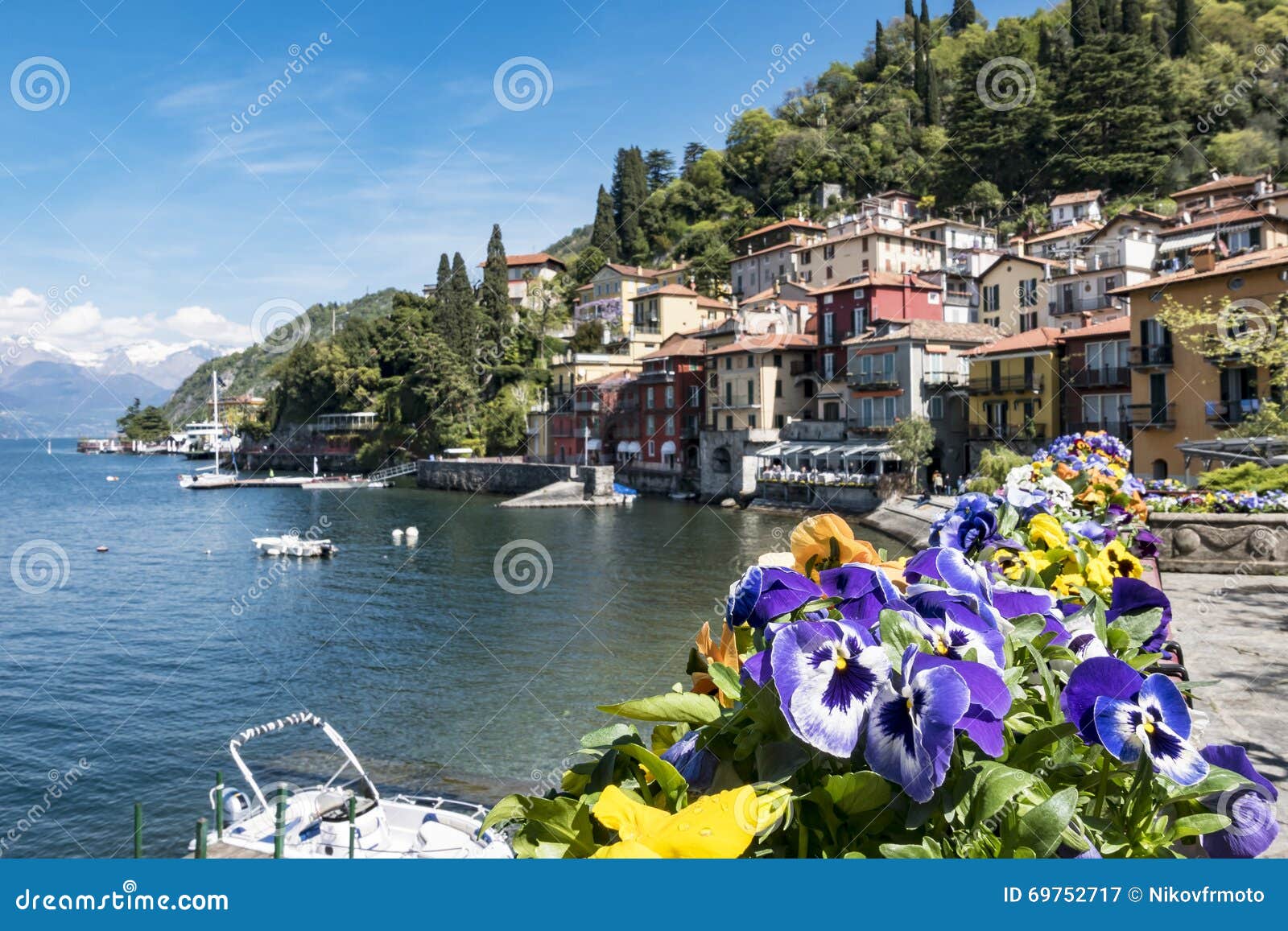 Varenna ( Lake Como ) stock image. Image of lombardy - 69752717