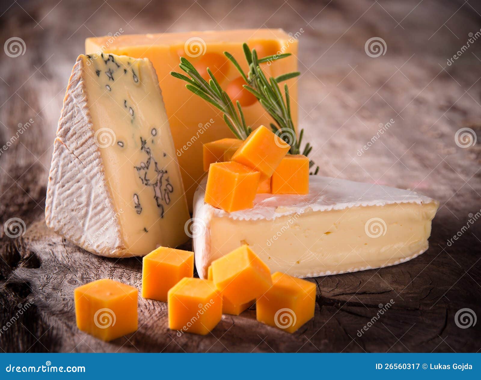 Vari tipi di formaggi immagine stock. Immagine di formaggio - 26560317