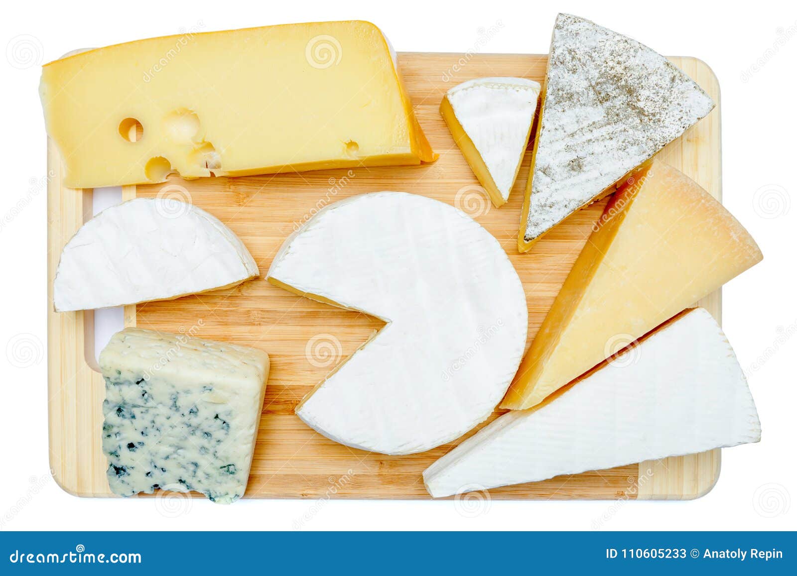 Vari Tipi Di Formaggi - Parmigiano, Brie, Roquefort, Cheddar Immagine ...