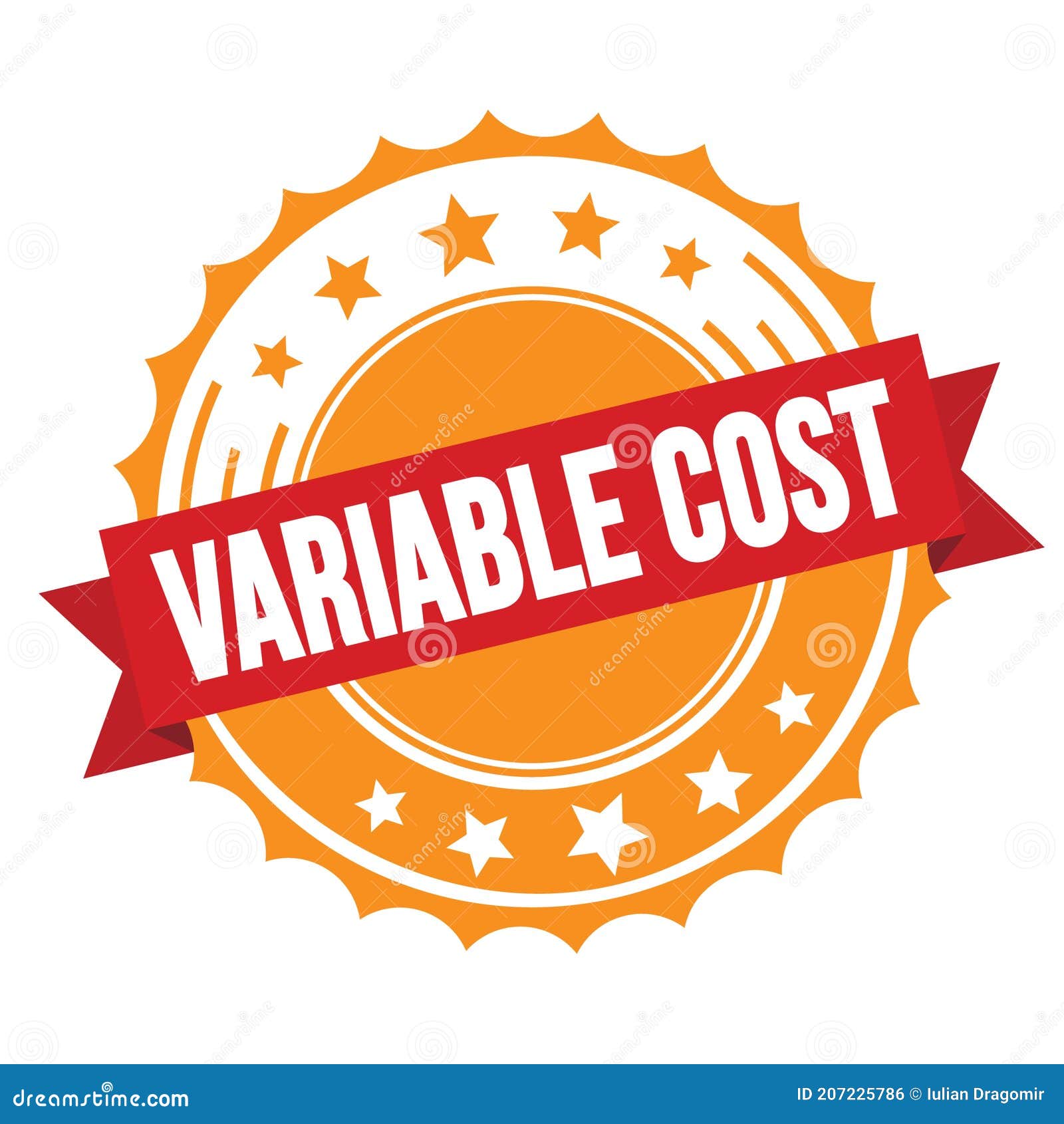 Variable Cost Symbol With A Dollar Symbol, Increase And Decrease Arrows ...