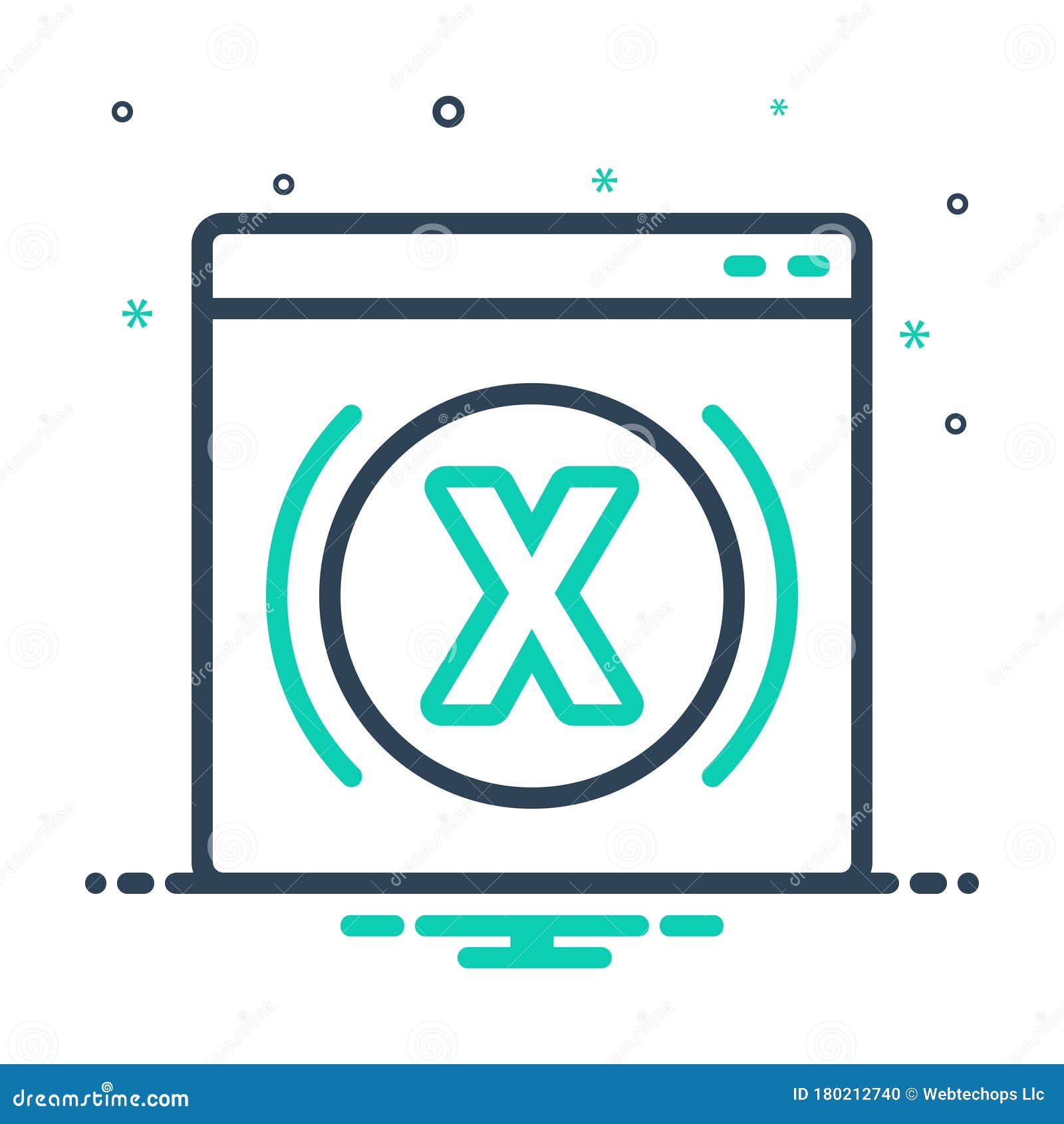 Mix Icon for Variable, Changeable and Varying Stock Vector ...