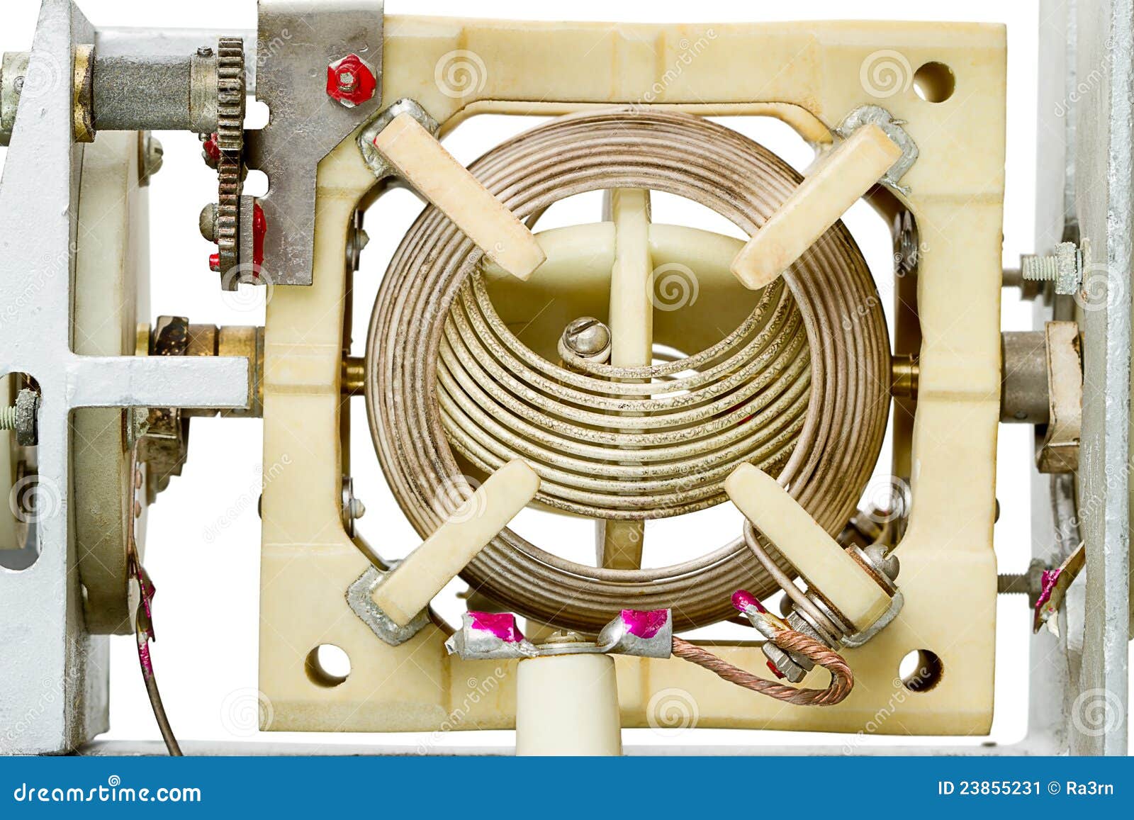 Variable Induction Coil stock image. Image of inductance - 23855231