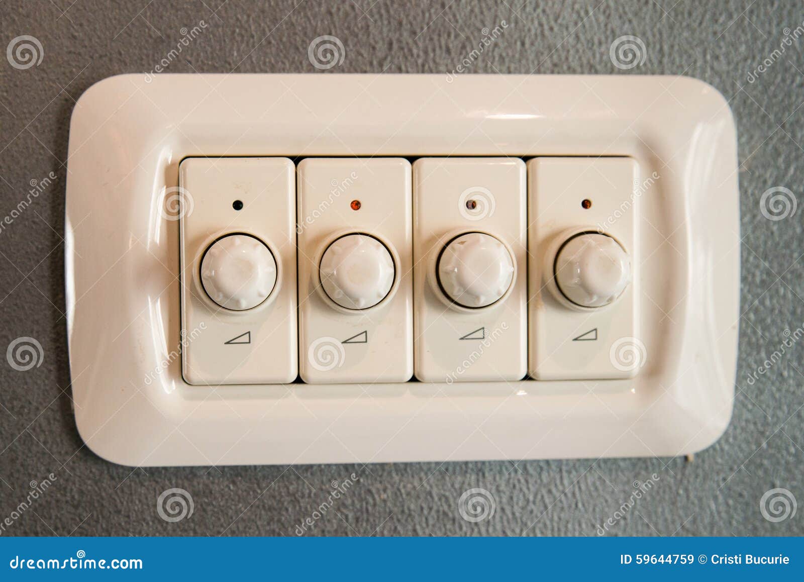 Variable light switch stock image. Image of electrician - 59644759