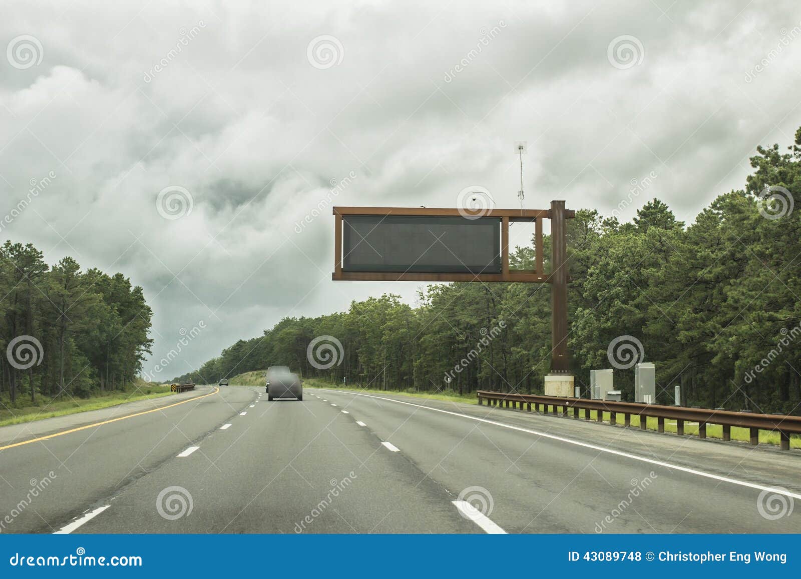 Variable Message Sign stock photo. Image of message, directional - 43089748