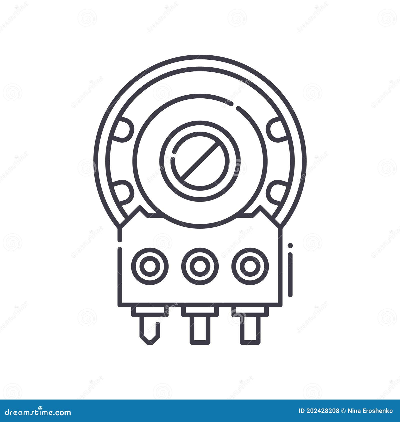 Variable Resistor Stock Image | CartoonDealer.com #50705281 Variable Resistor Stock Image | CartoonDealer.com #50705281