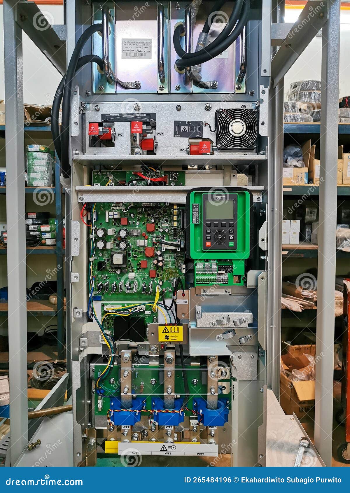 Variable Speed Drive Electronic Control Interior. Editorial Photo ...