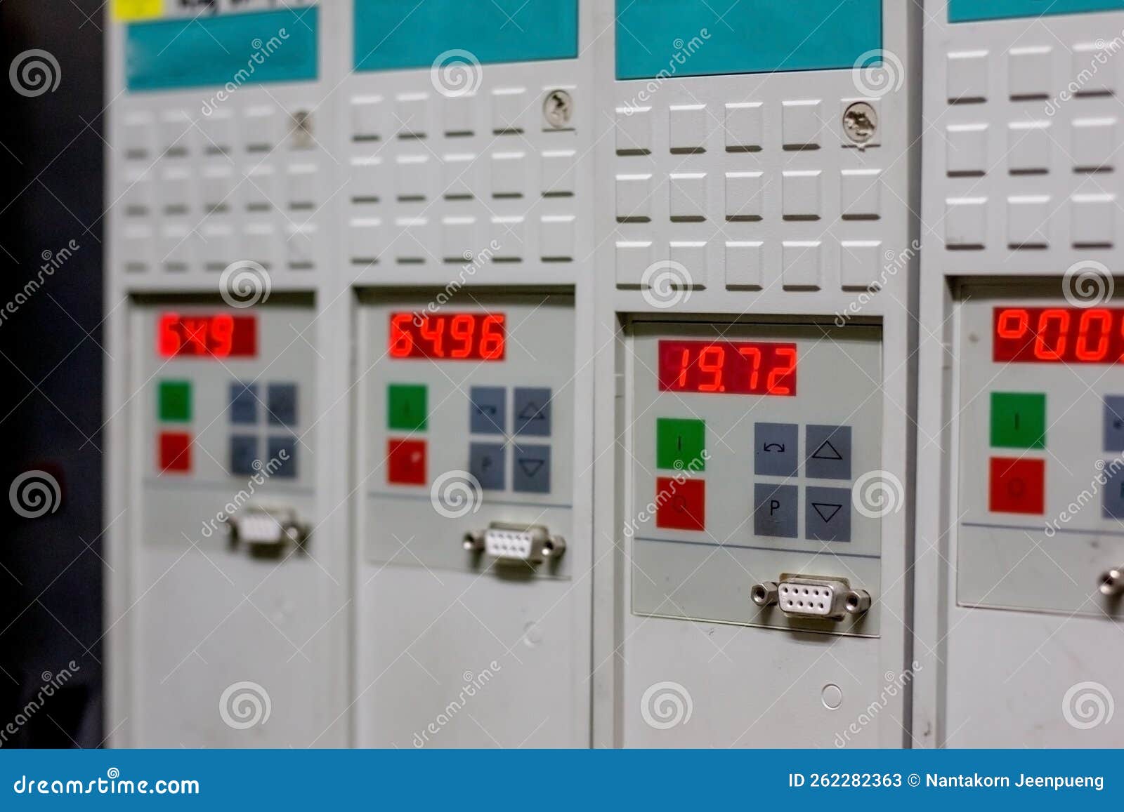 Variable Speed Drive Inverter Stock Image - Image of electrical ...