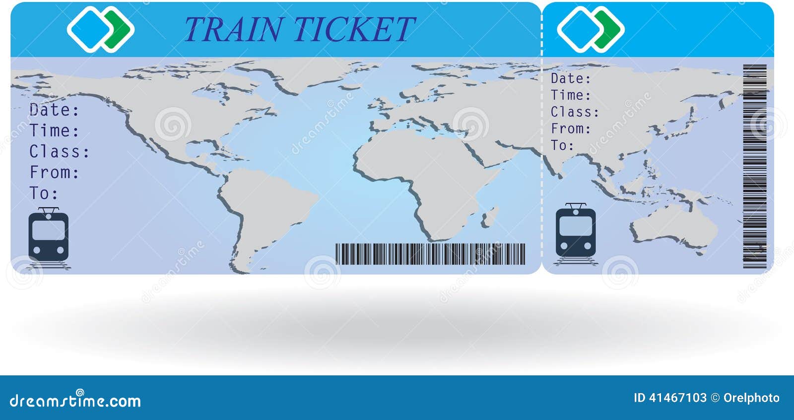 Set Train Ticket, QR Code Train, Road Traffic Signpost, Barrier ...
