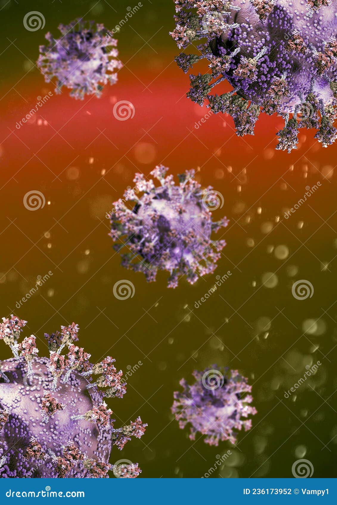 Variant Virus, Coronavirus, Spike Protein. Omicron Stock Illustration ...