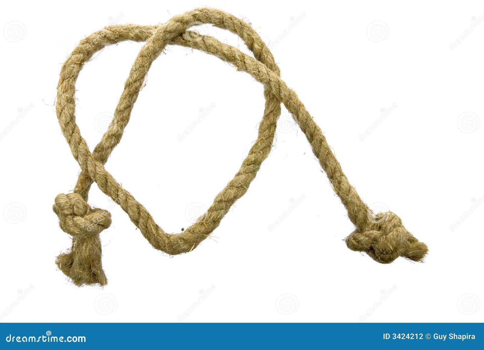 Variants Of The Rope With Node Stock Photo - Image of concepts, hang ...