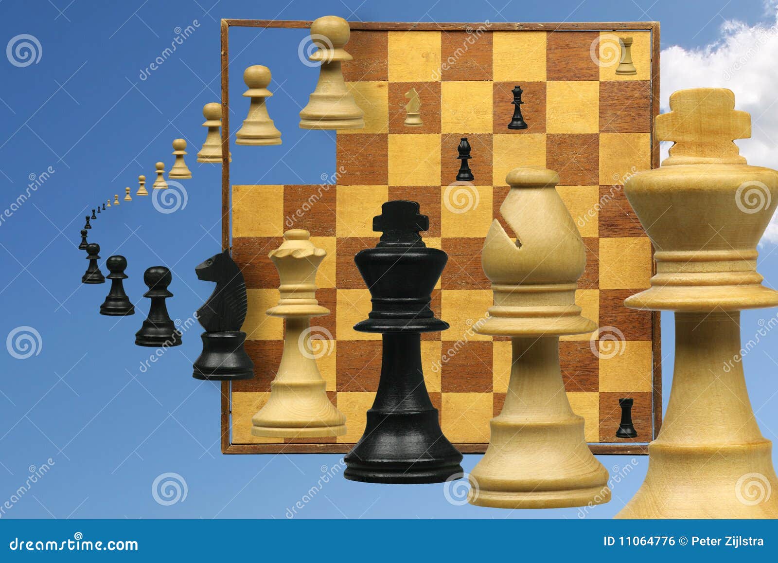 Variation on a chess game stock photo. Image of move - 11064776