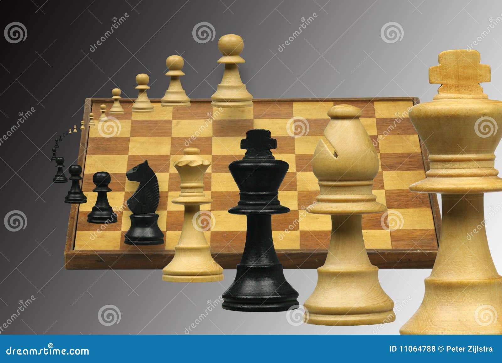 Variation on a chess game stock photo. Image of gradient - 11064788