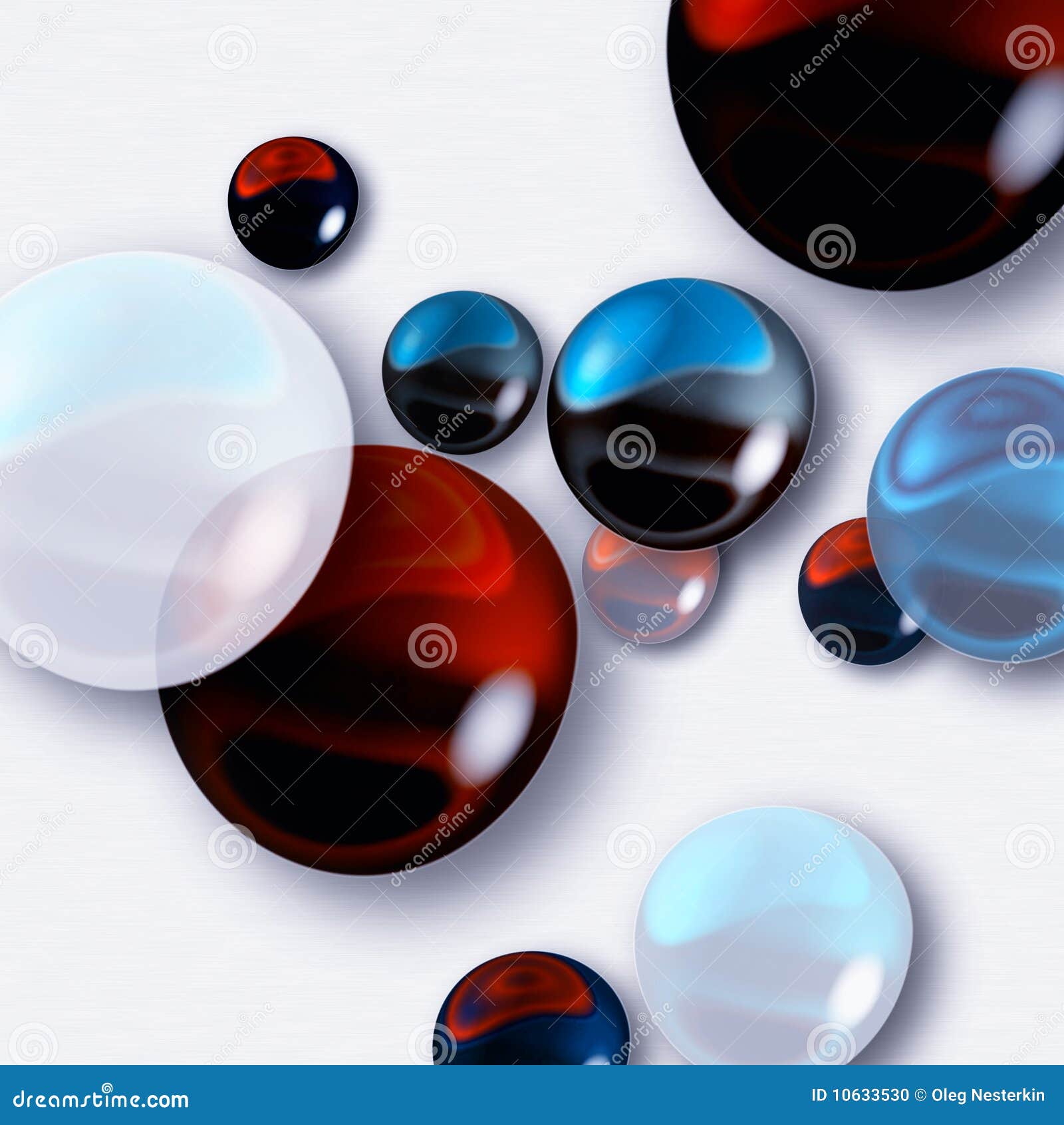 Red Marbles Royalty-Free Cartoon | CartoonDealer.com #7494935