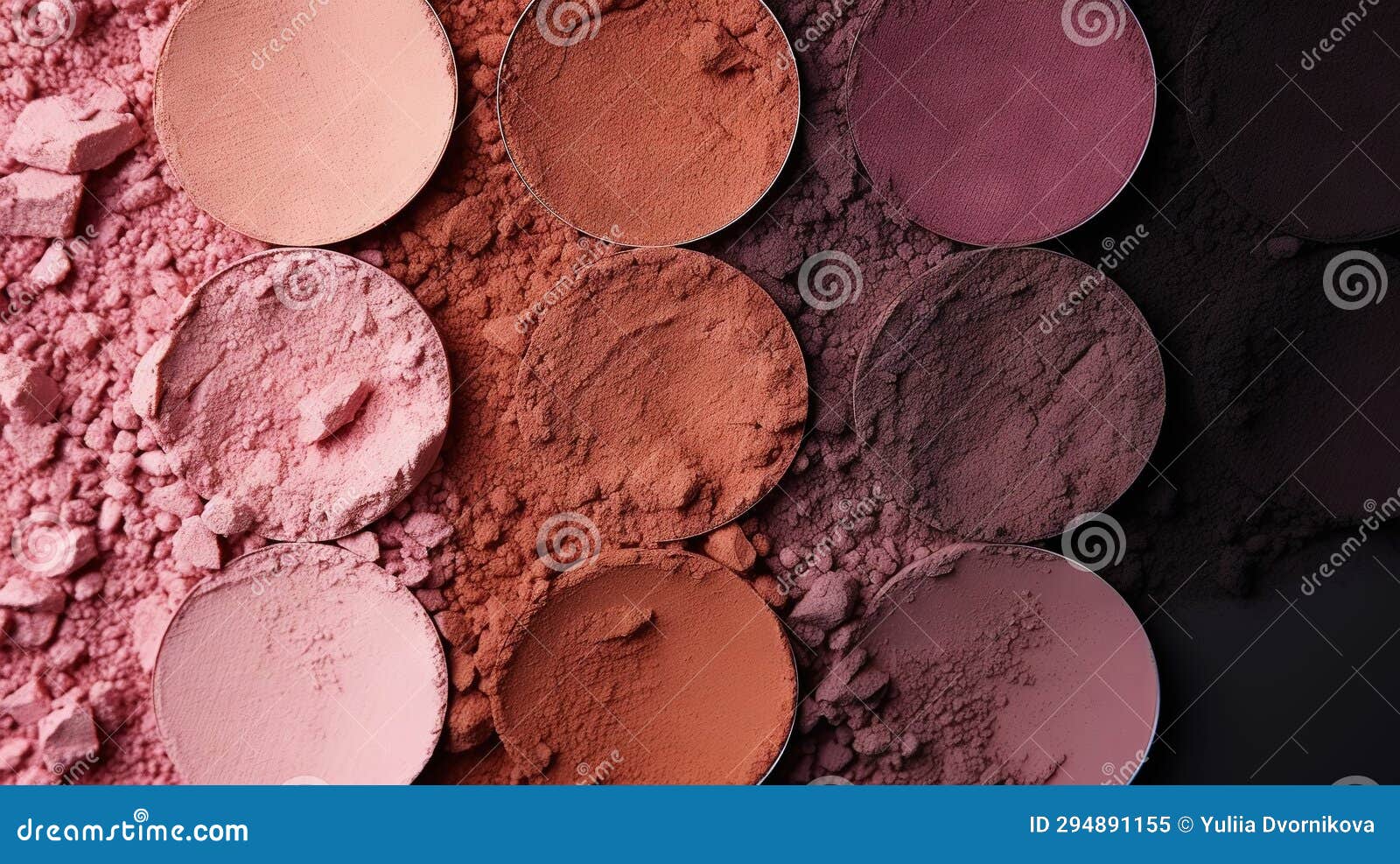 A Varied Palette of Broken and Scattered Blush and Blush Boxes ...