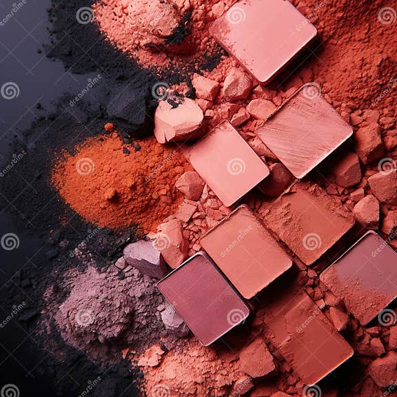 A Varied Palette of Broken and Scattered Blush and Blush Boxes ...