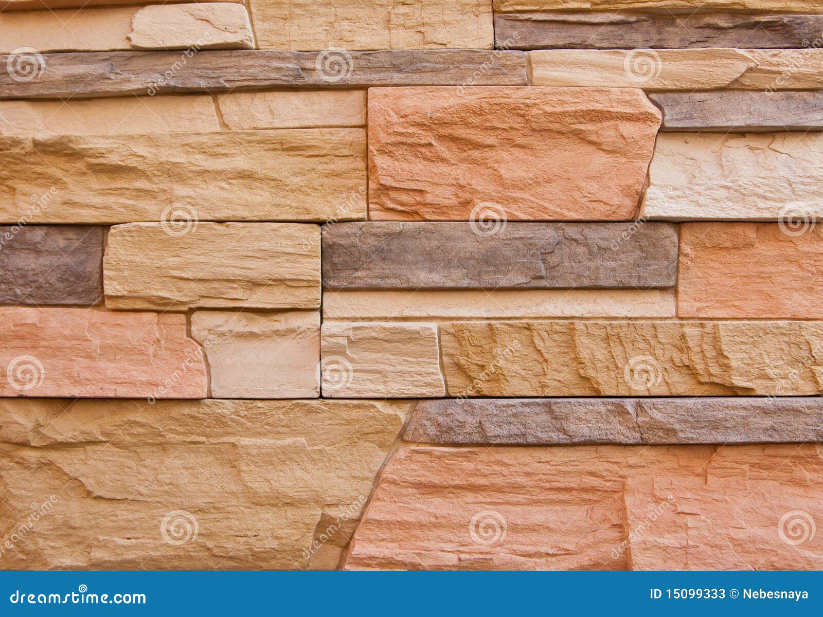 Variedade Colorida Das Pedras Na Parede Imagem de Stock - Imagem de ...