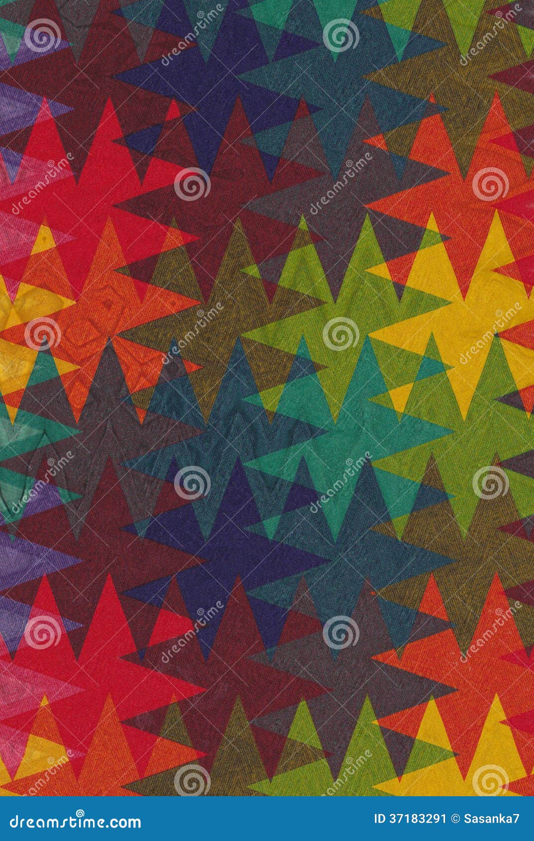 Variegated coloured fabric stock illustration. Illustration of colours ...