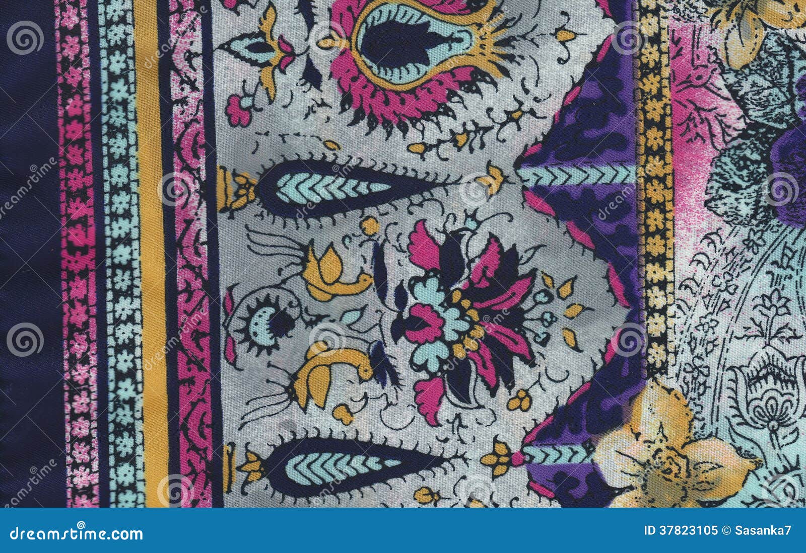 Variegated ethno fabric stock image. Image of curves - 37823105