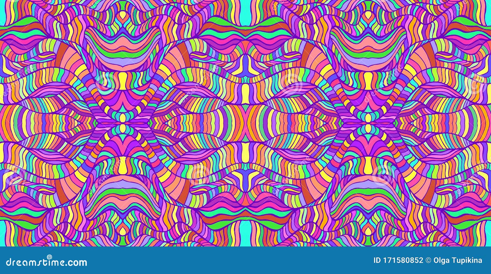 Variegated Intricate Psychedelic Trippy Waves Background. Bizarre ... Variegated Intricate Psychedelic Trippy Waves Background. Bizarre ...