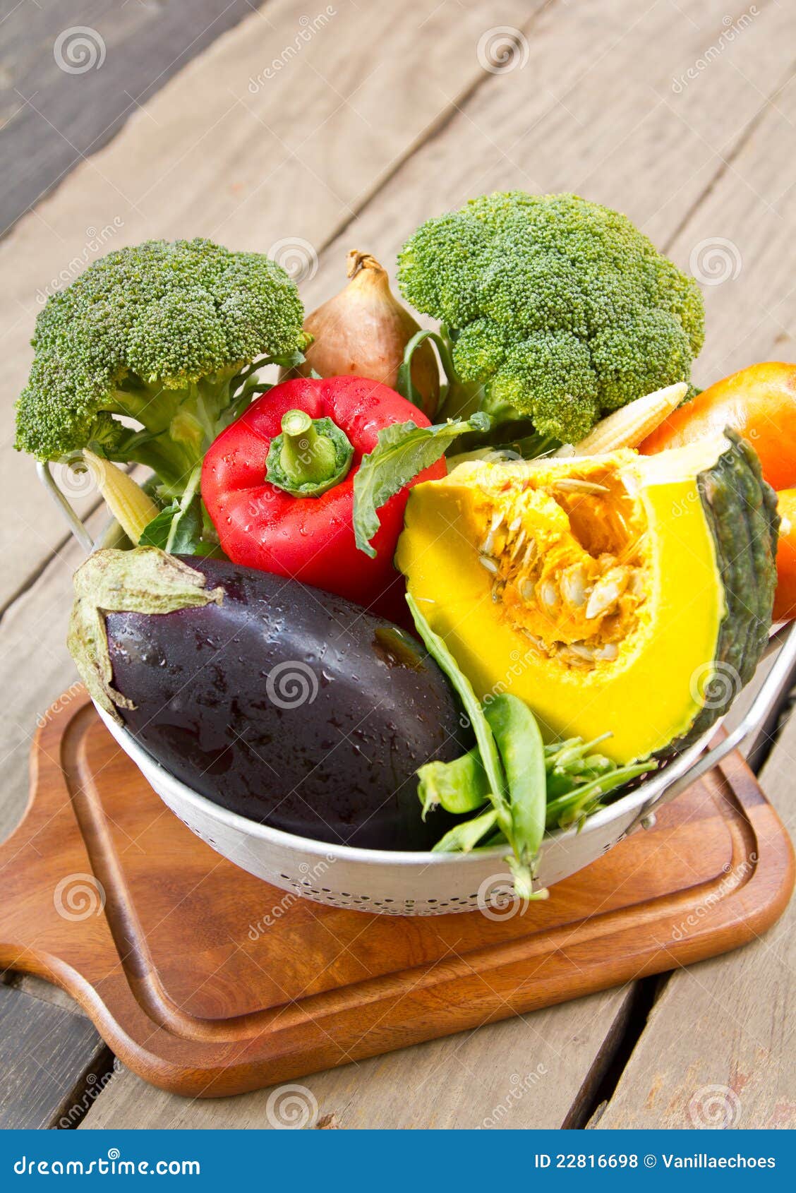 Varieties of Vegetable in Colander Stock Photo - Image of nutritious ...
