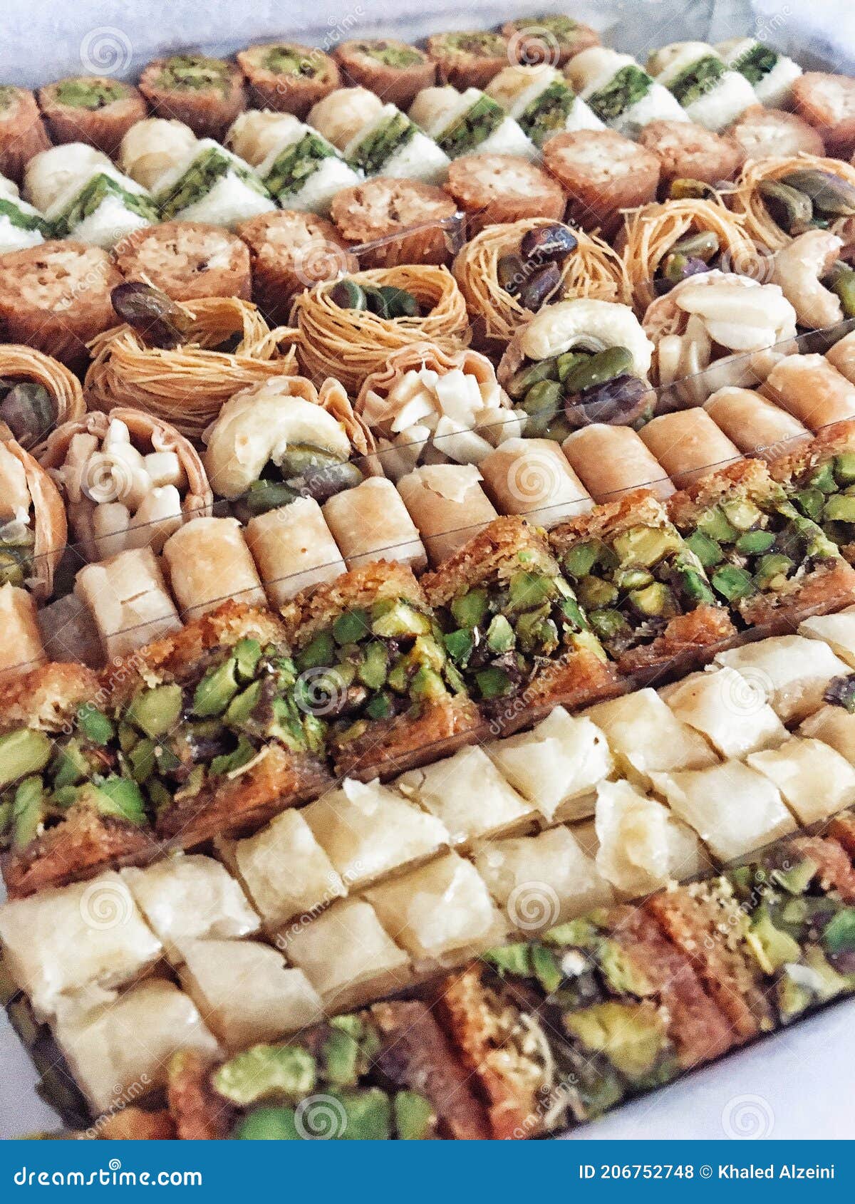 Arabic sweets stock photo. Image of deles, sweets, honey - 206752748