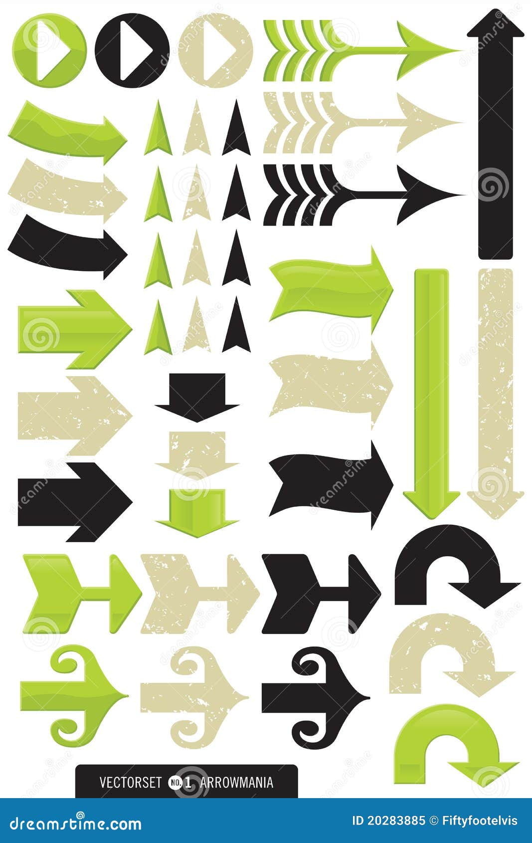 Variety of Arrow Designs stock vector. Illustration of graphic - 20283885