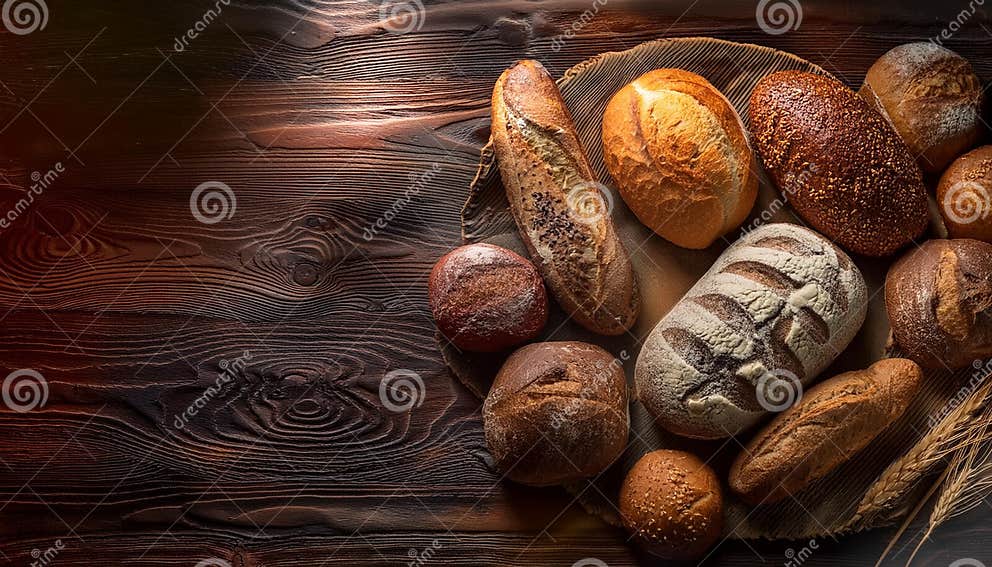 Variety of Artisan Bread with Flavour Stock Photo - Image of flavored ...
