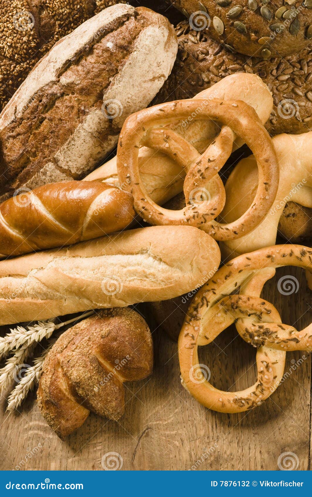 Variety of baked products stock photo. Image of assortment - 7876132