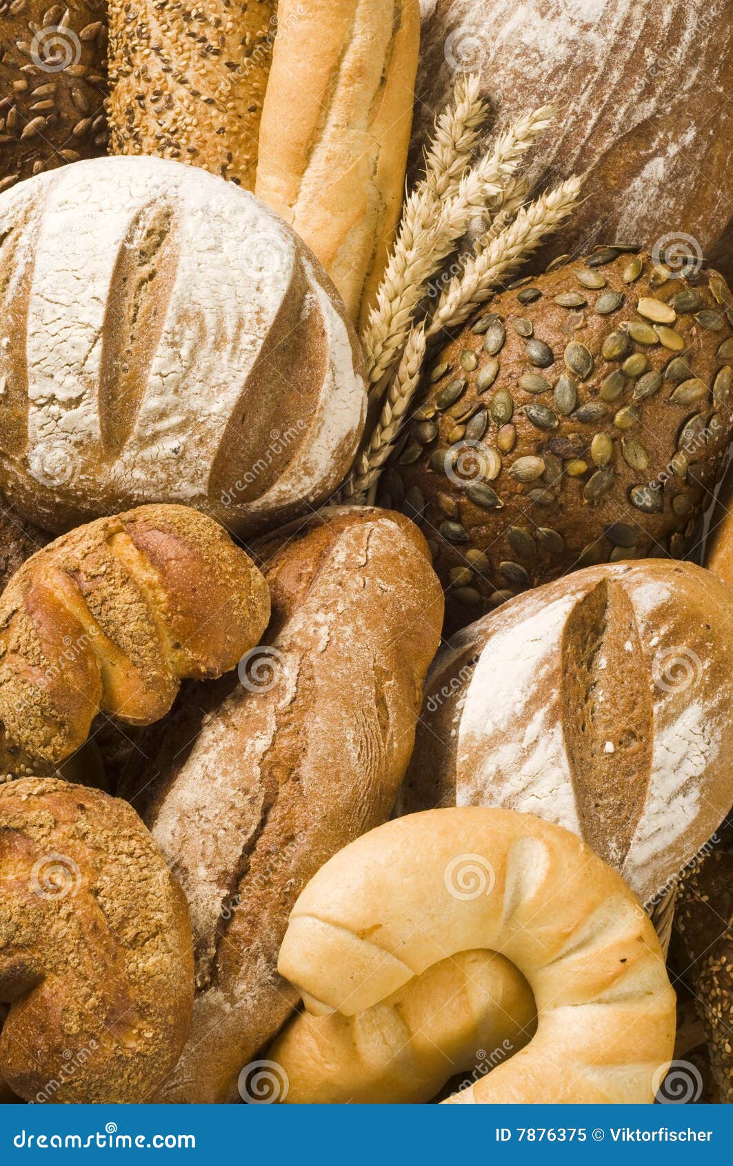 Variety of baked products stock image. Image of buns, baked - 7876375