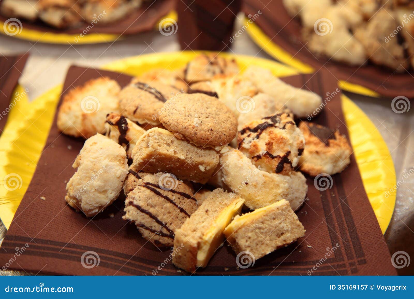 Variety of Biscuit Assorted Cookies Stock Image - Image of holiday ...