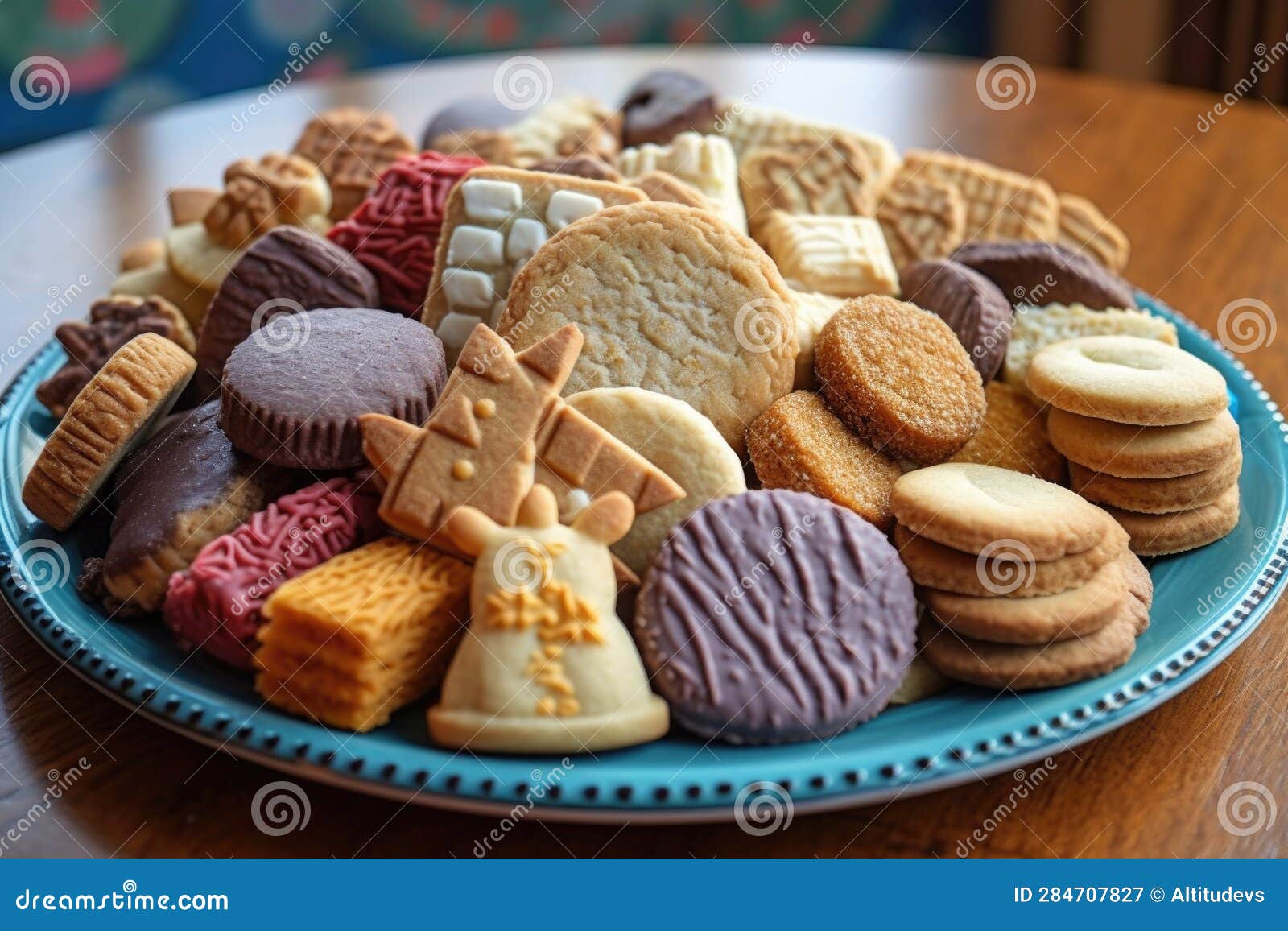 Biscuit Variety, A Crunchy Assortment For Every Taste Preference Stock ...