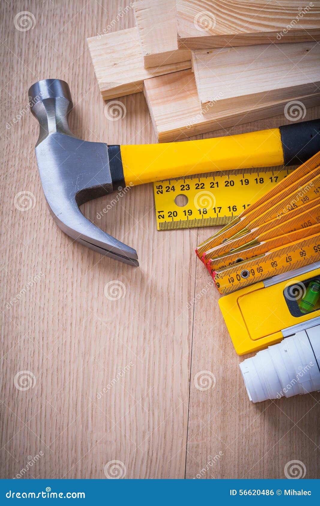 Variety of Building Objects for Maintenance Works Stock Photo - Image ...