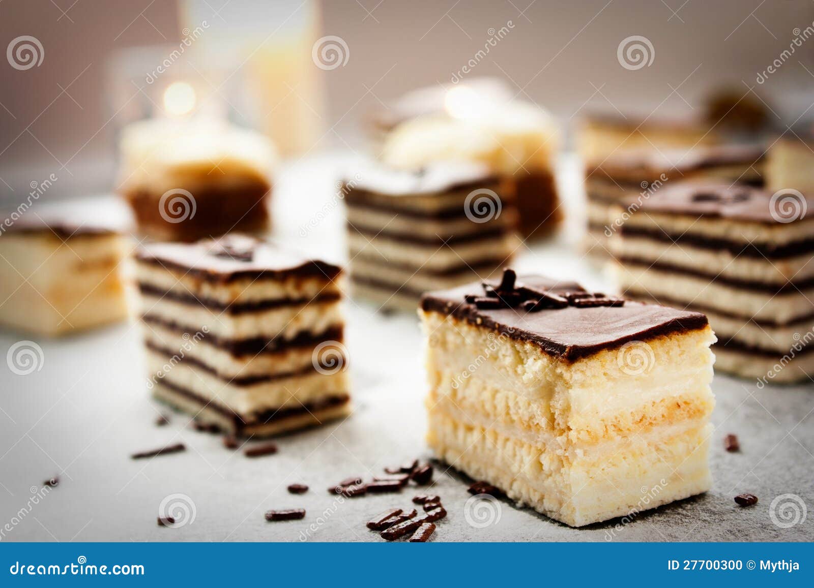 Variety of cake stock photo. Image of fudge, frosting - 27700300