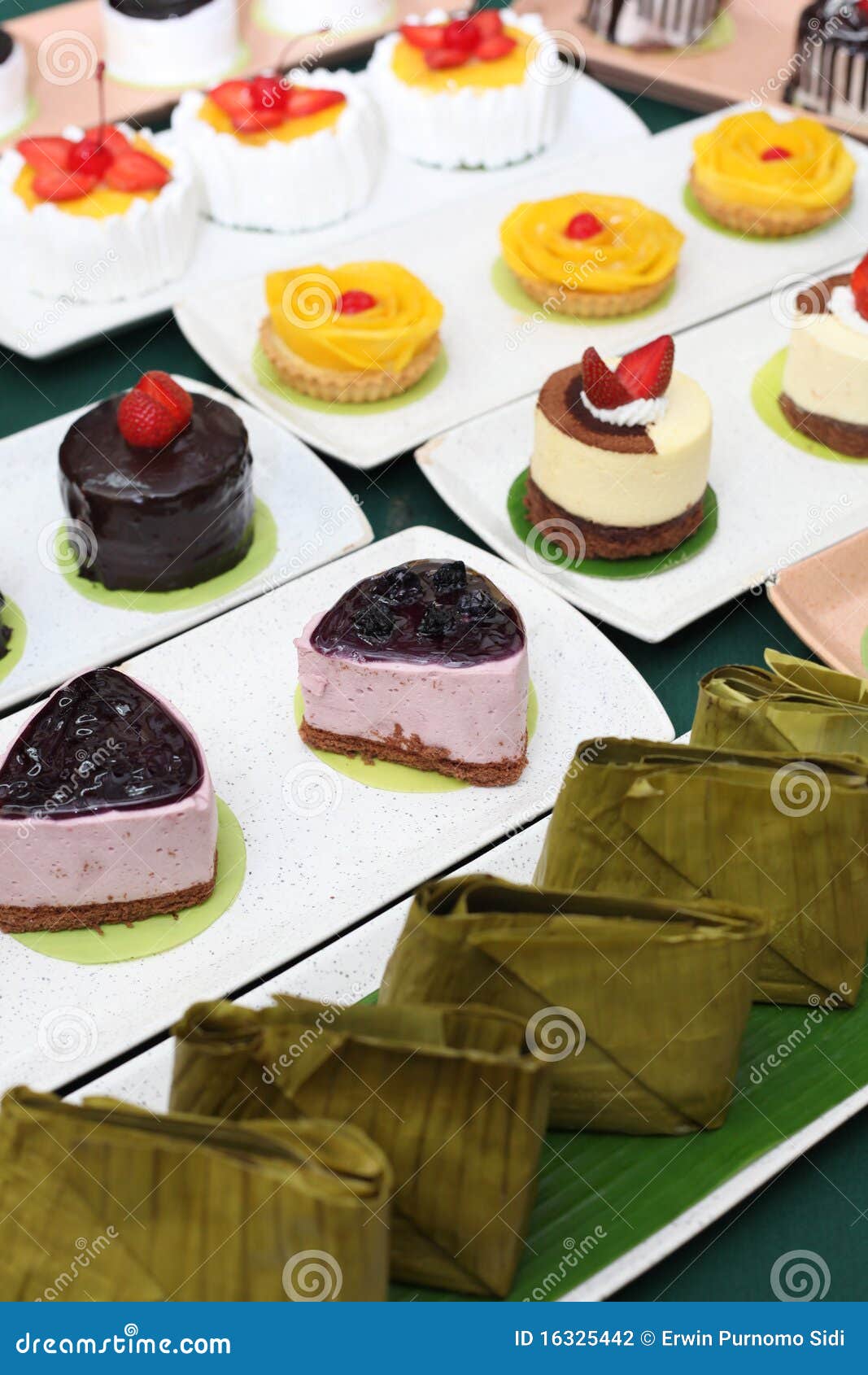 Variety of cakes stock photo. Image of selected, food - 16325442