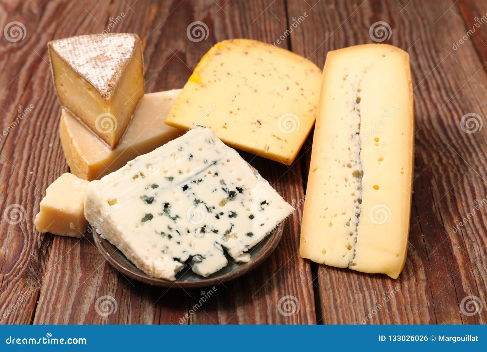 Variety of cheese stock photo. Image of assorted, dining - 133026026