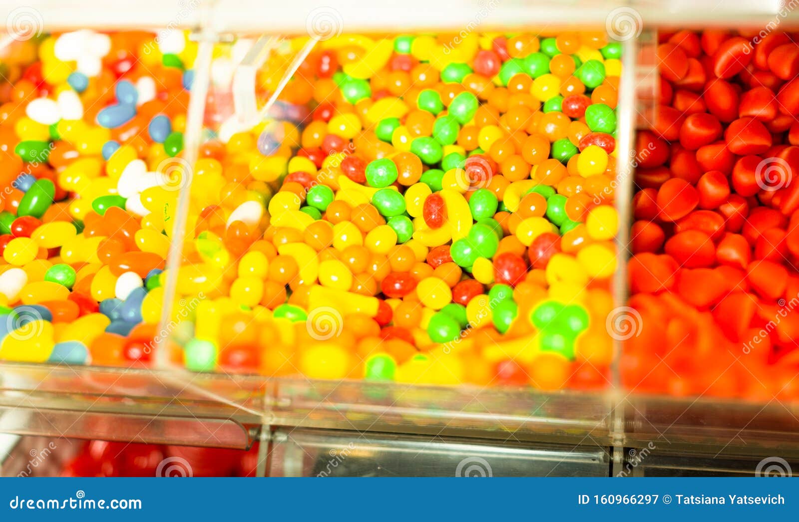 Variety of Colored Sweets on Shelves Stock Image - Image of flavor ...