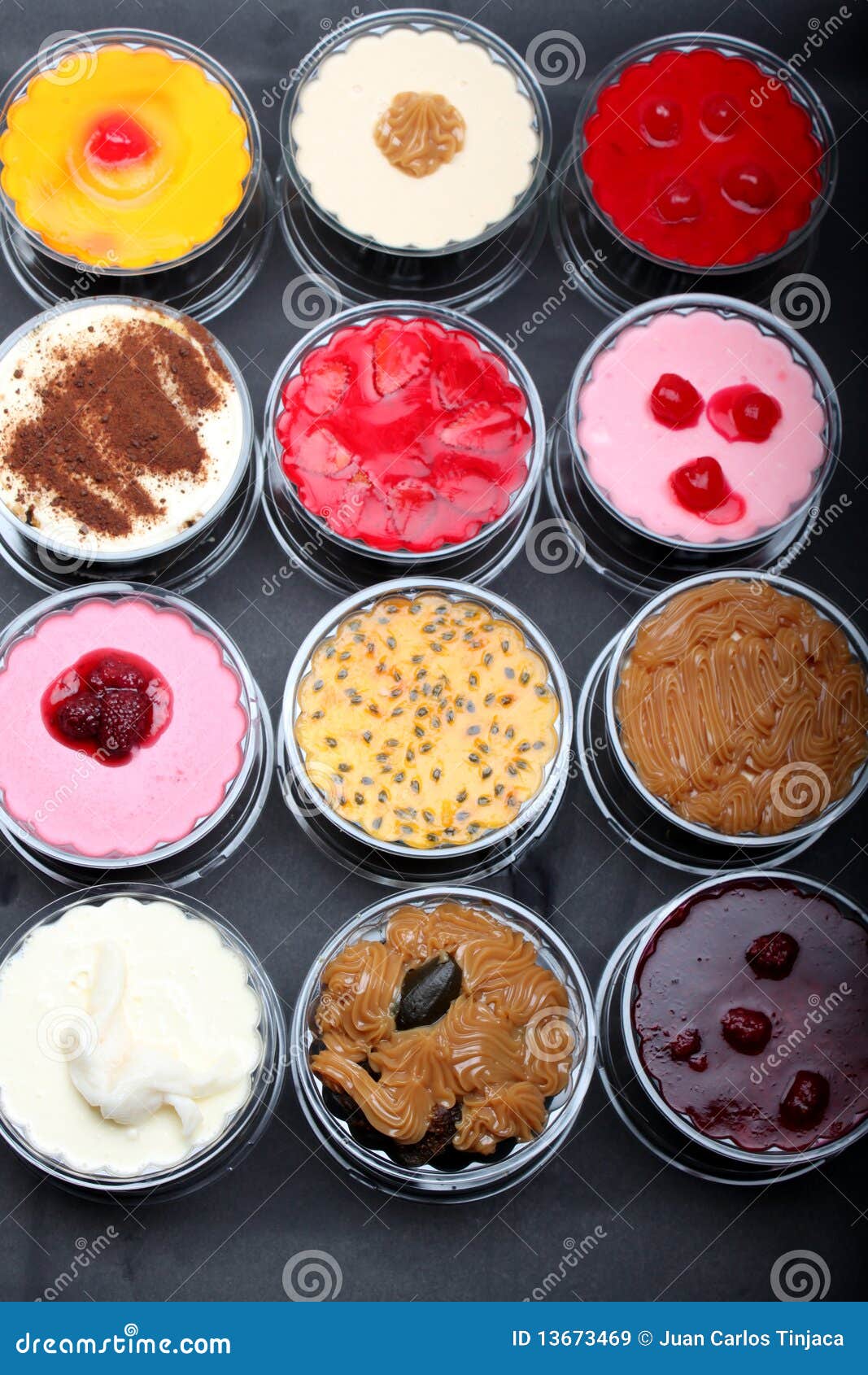 Variety of Colorful Desserts Stock Image - Image of cater, dainty: 13673469