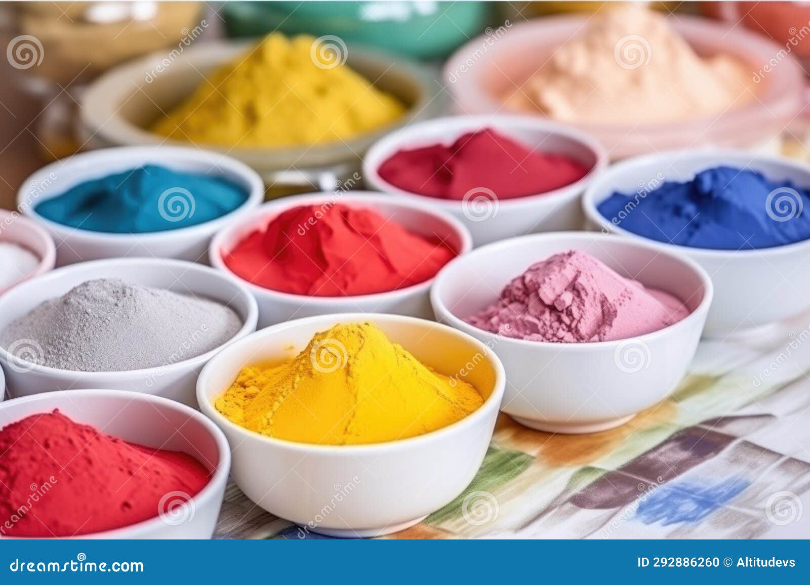 Variety of Colorful Dough for Pottery Making Stock Photo - Image of ...