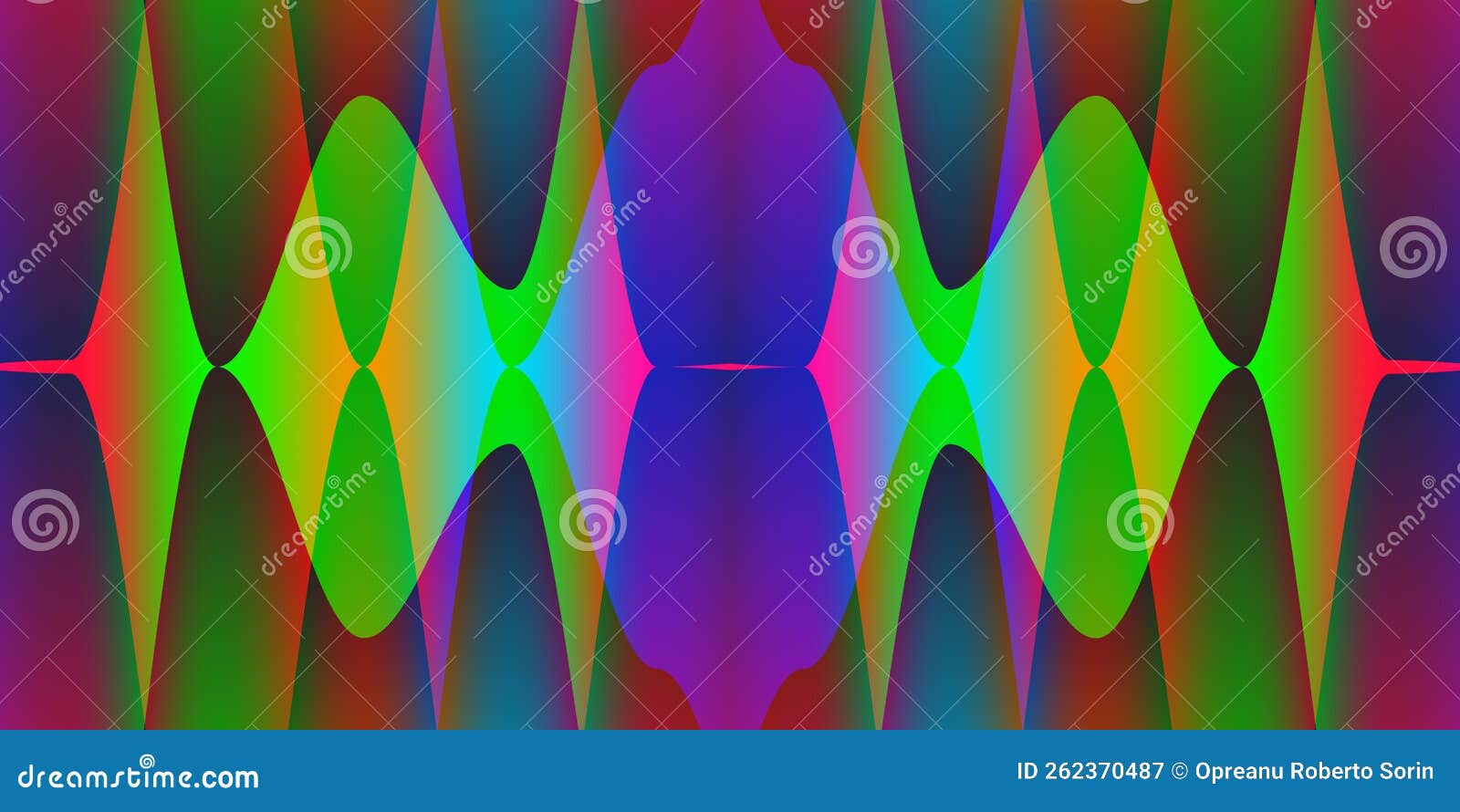 A Variety of Colourful Patterns Stock Illustration - Illustration of ...