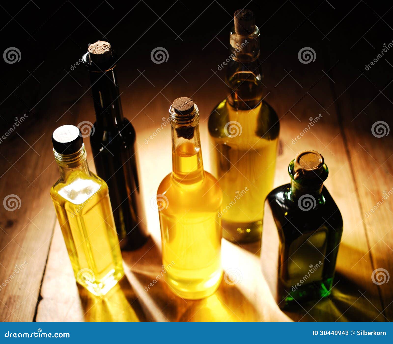 Variety of Cooking Oils stock image. Image of food, bottle - 30449943