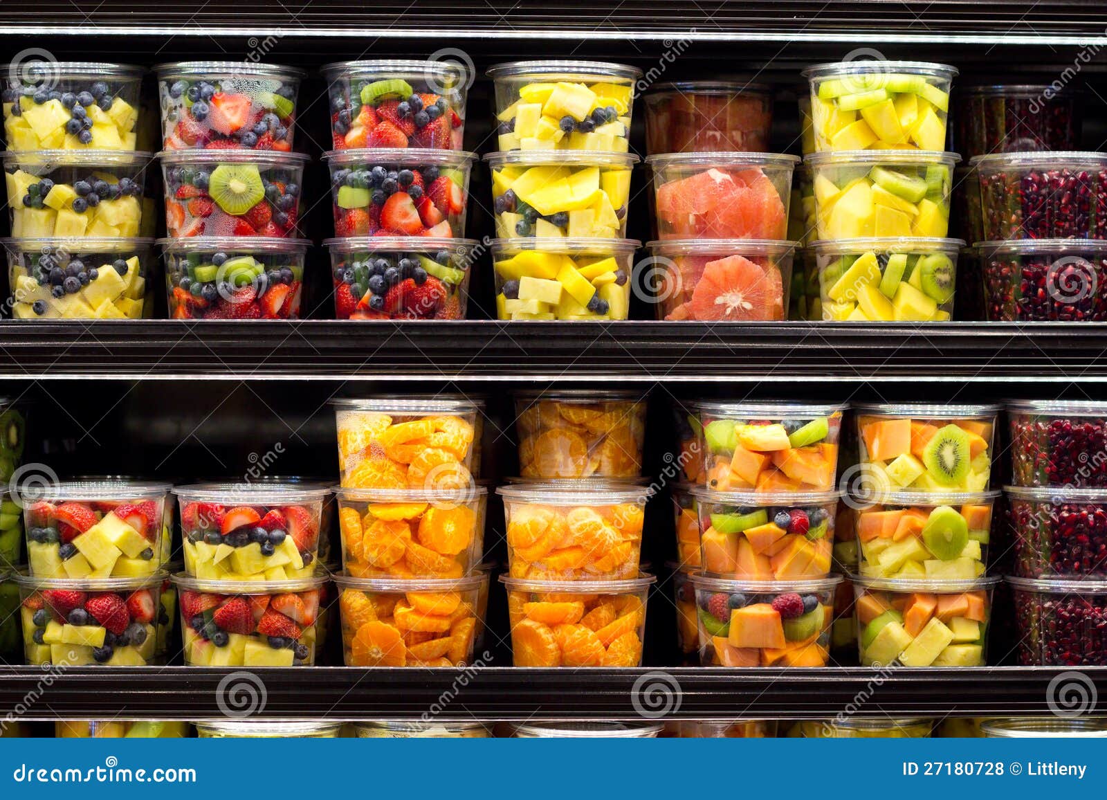 Variety of Cut Fruit stock photo. Image of grocery, orange - 27180728