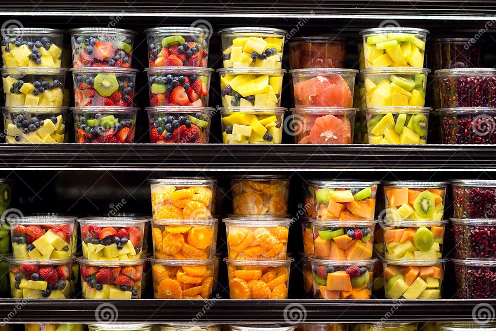 Variety of Cut Fruit stock photo. Image of grocery, orange - 27180728