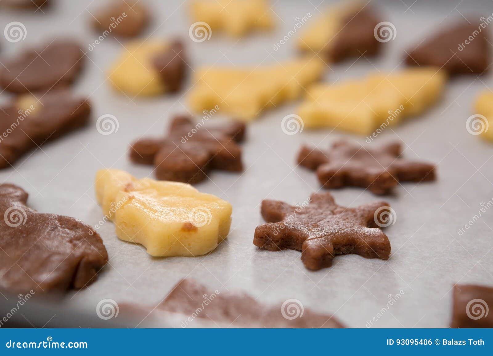Variety of Cutout Cookie Shapes Stock Photo - Image of healthy, gluten ...