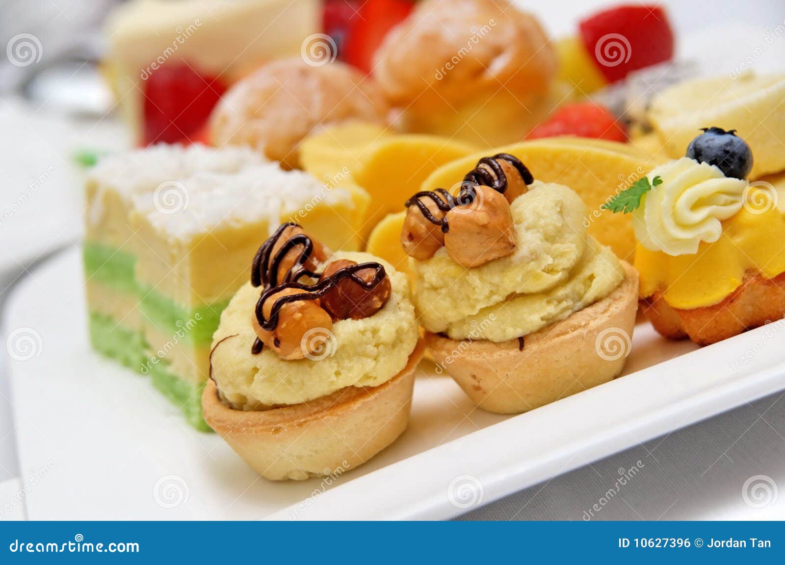 Variety of Delicious Desserts and Pastries Stock Photo - Image of puff ...