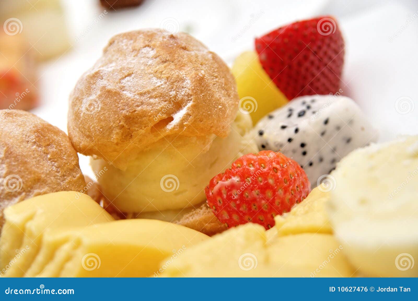 Variety of Delicious Desserts and Pastries Stock Photo - Image of ...